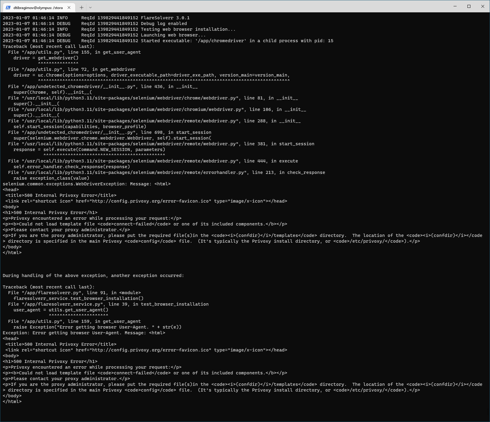 Flaresolverr Fails To Work · Issue 662 · Flaresolverrflaresolverr 