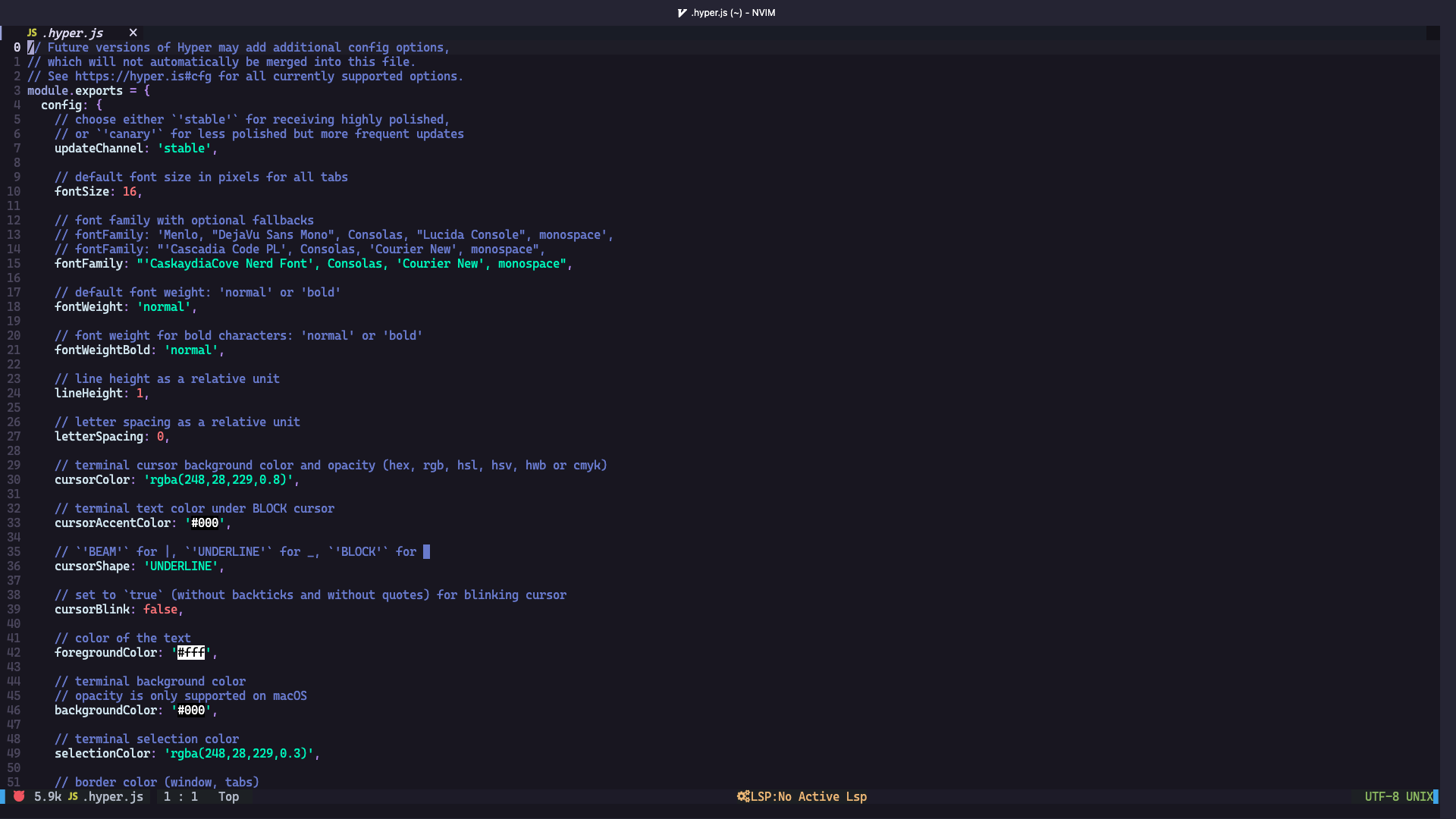 Remove right margin · Issue #6111 · vercel/hyper · GitHub