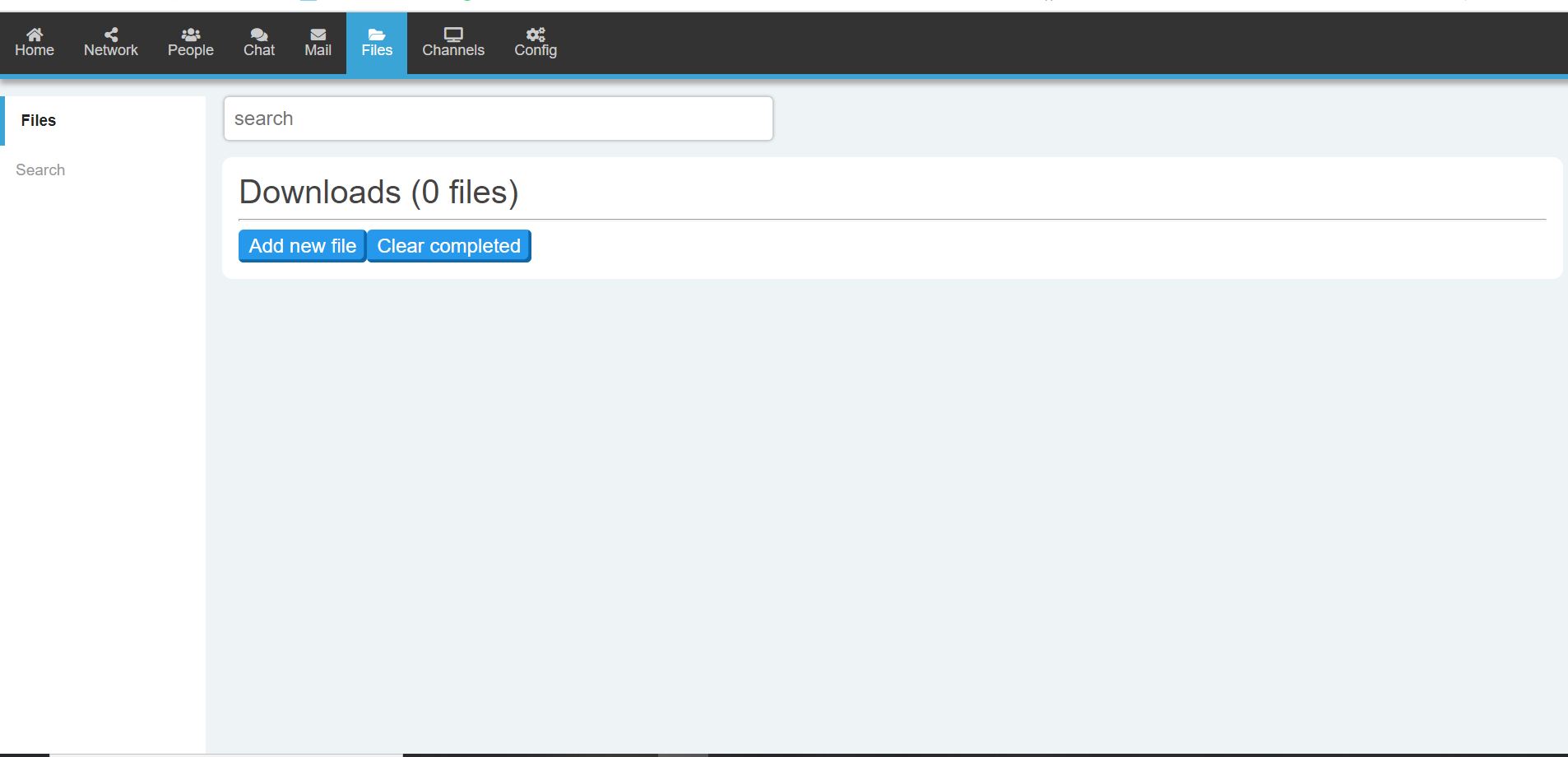 On Smaller Screen, Navbar border get Overlapped · Issue #17 · RetroShare/RSNewWebUI · GitHub