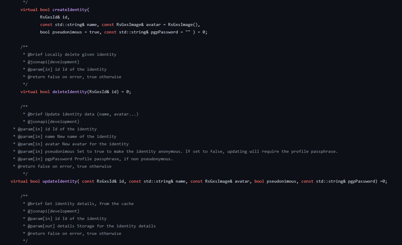 Logic code is not defined in People>Edit identity for changing identity · Issue #26 · RetroShare ...
