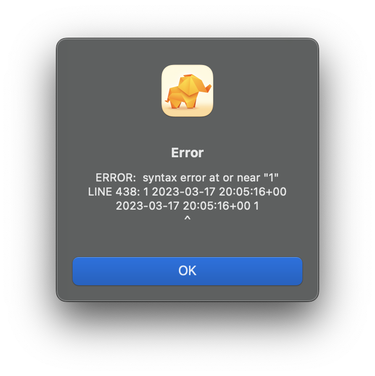 Restore data is not a great experience · Issue #1052 · TablePlus/TablePlus · GitHub