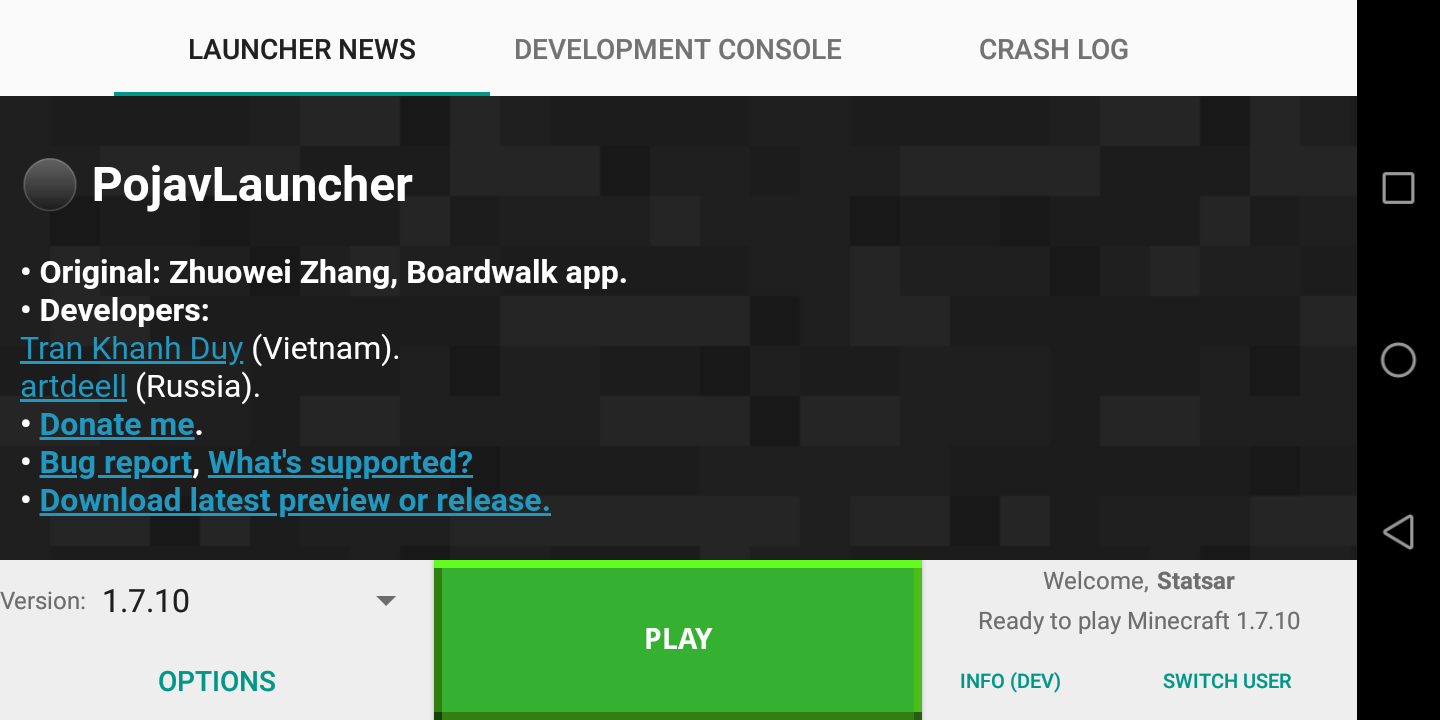 Error 3 preview 3 · Issue #153 · PojavLauncherTeam/PojavLauncher · GitHub