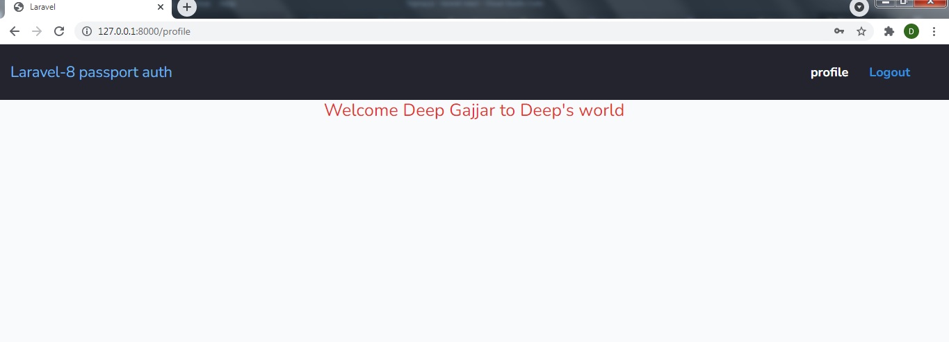 GitHub - deepgajjar/Laravel-8-passport-Api-authentication-with-react-redux