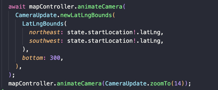 Cameraupdate Newlatlngbounds With Bottom Not Working In Ios · Issue 299 · Maplibre Flutter