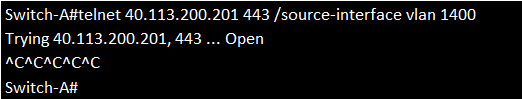 Return Telnet test result to Python from a Cisco device · Issue #1836 ...