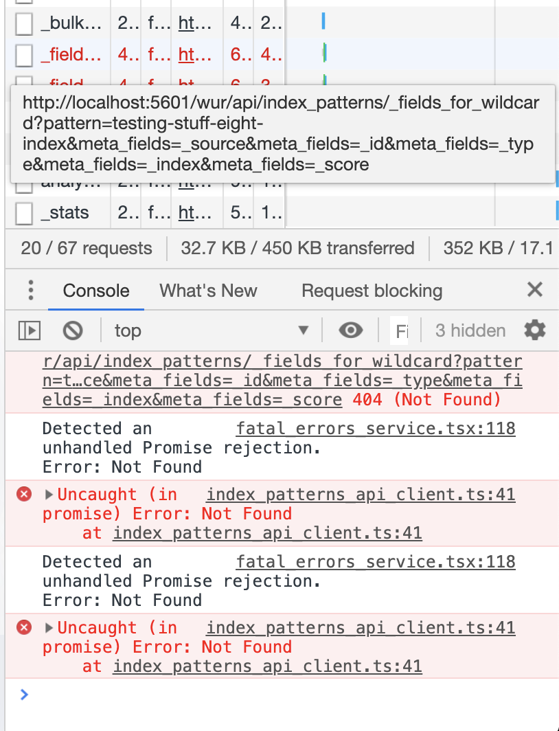 Saved Objects endpoint `saved_objects/_find` returns indices that have been deleted · Issue ...