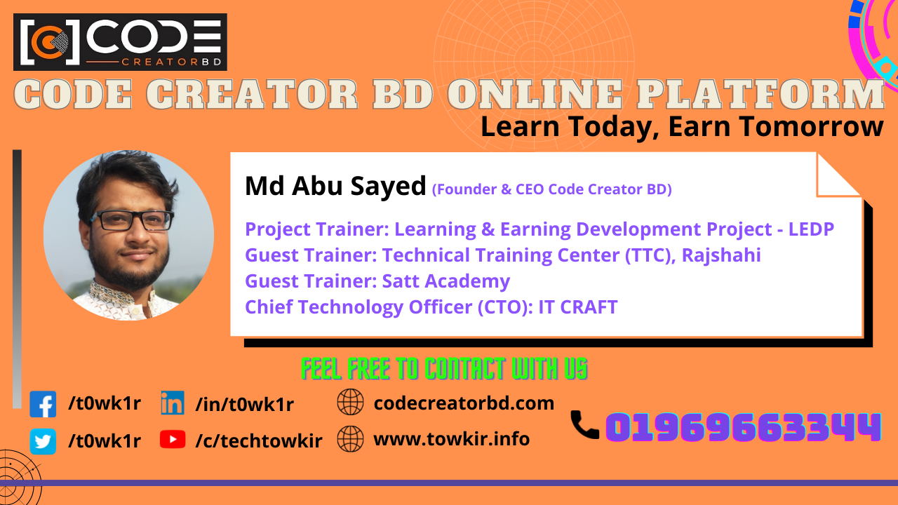 t0wk1r (MD. ABU SAYED ) · GitHub