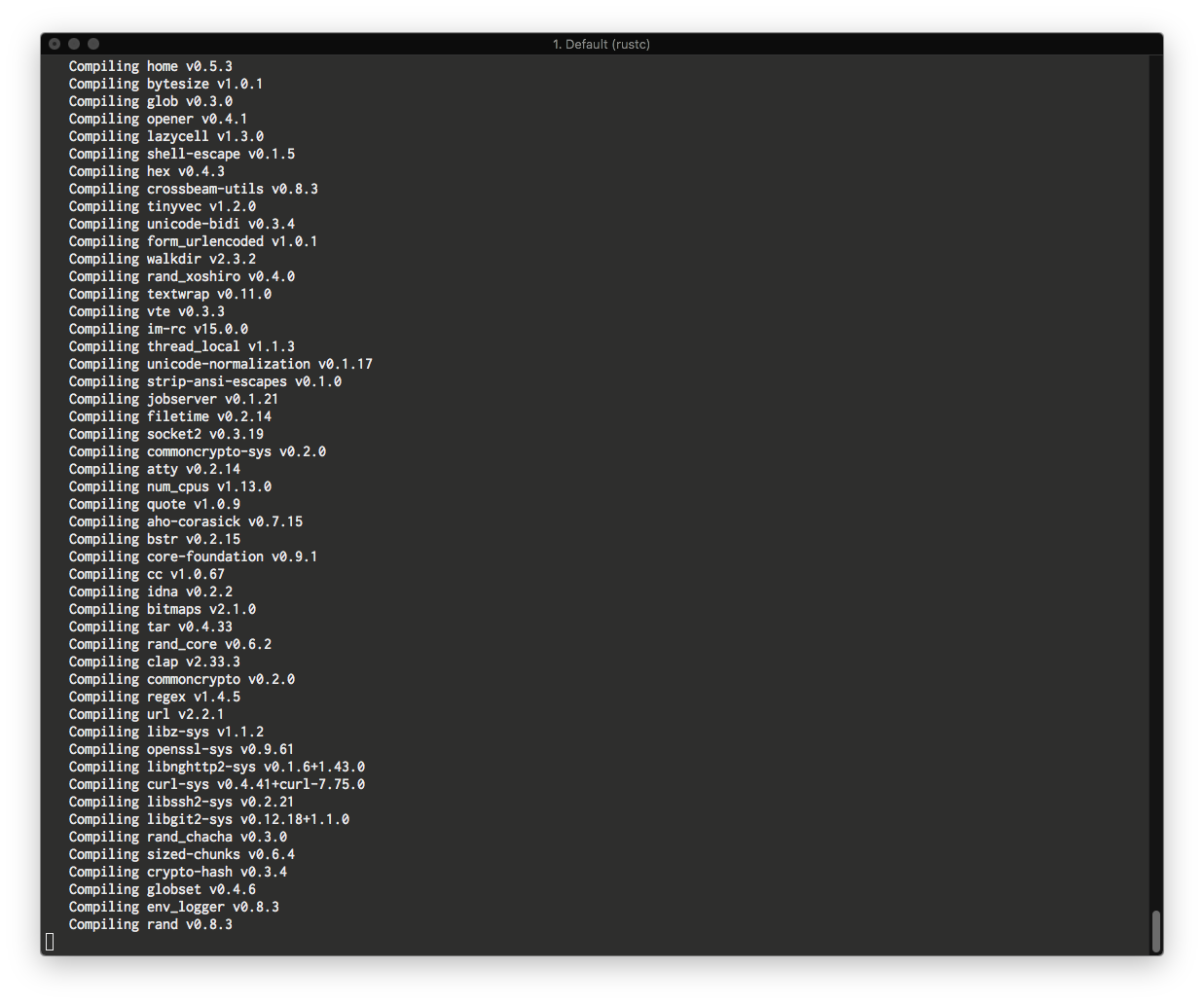 Rust compiler takes over 26 hours to compile on iMac i5 2012 edition · Issue #83869 · rust-lang ...
