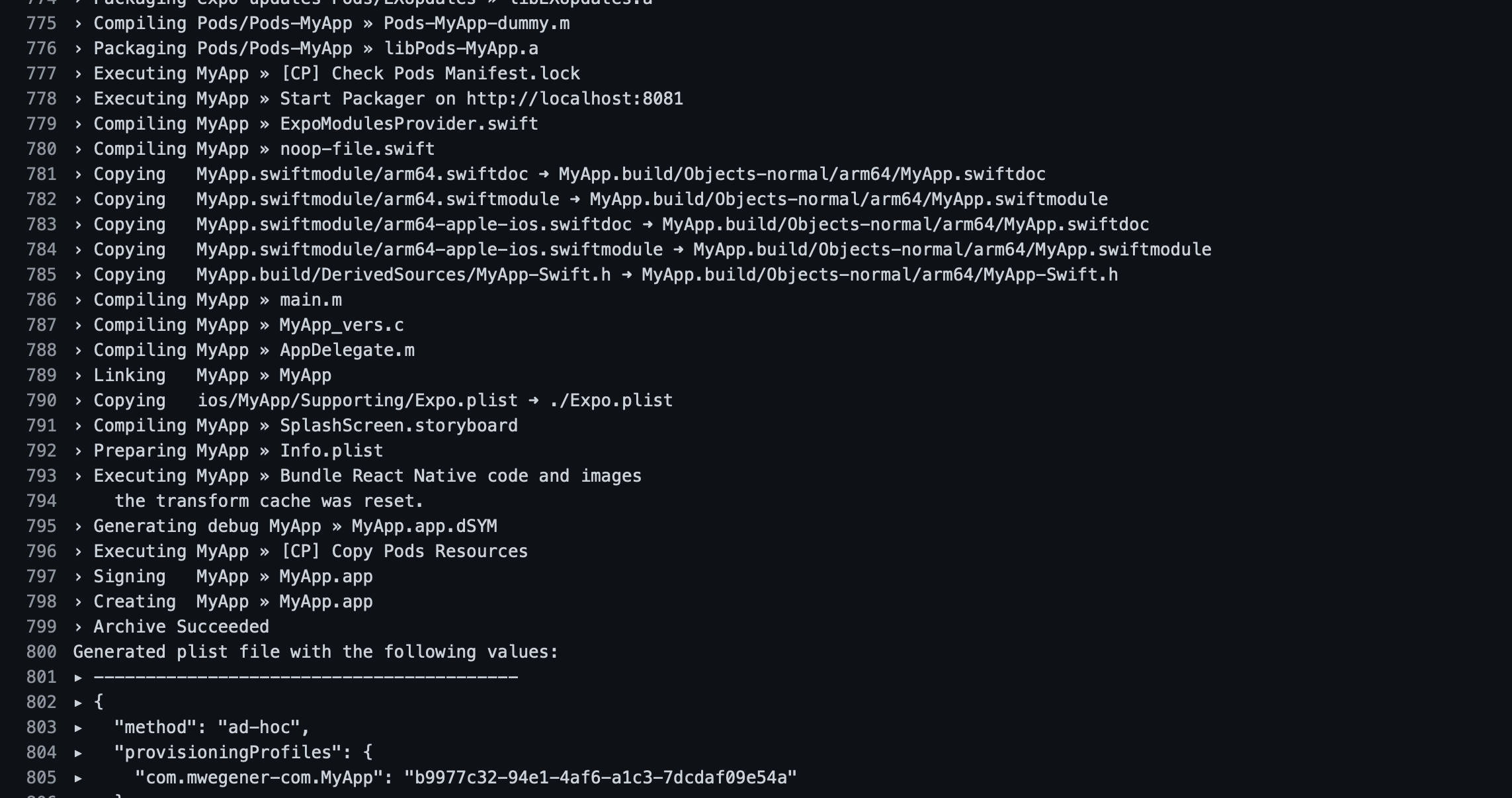 [iOS] Internal distribution: app is not installing · Issue #15501 ...