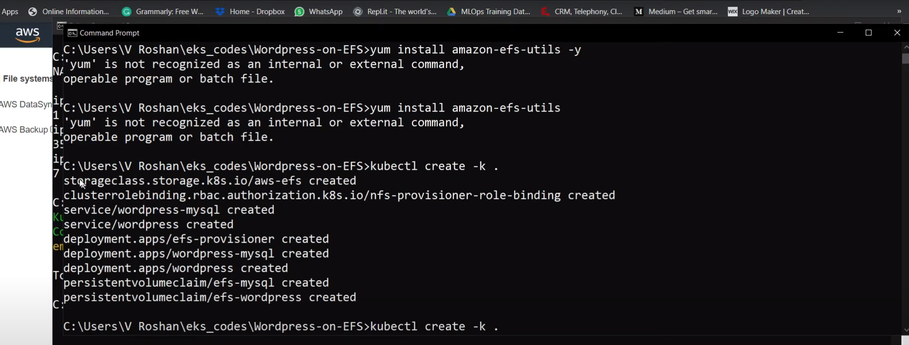 GitHub - varanasiroshan2001/EKS_wordpress_mysql