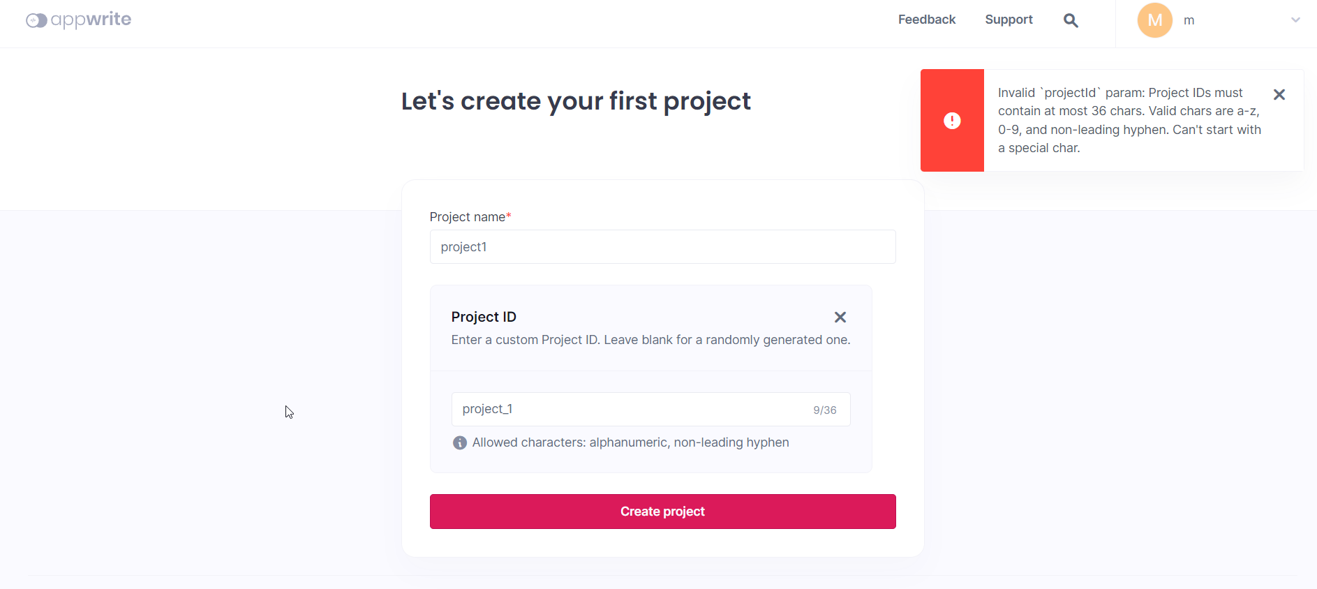 🐛 Bug Report Incorrect Projectid Instructions · Issue 575 · Appwrite Console · Github