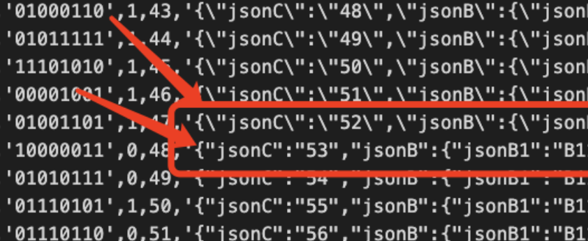 Use schemaless to write a json string to TDengine, which randomly escapes and does not escape ...