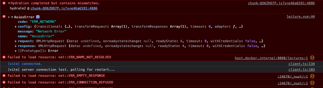 Docker環境でlocalhostからAPIに接続できない · Issue #28 · NU-wiki-web/nu-wiki-frontend · GitHub