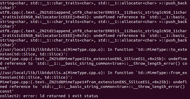 TdJSON API in c++ not finding tons of references · Issue #1437 · tdlib/td · GitHub