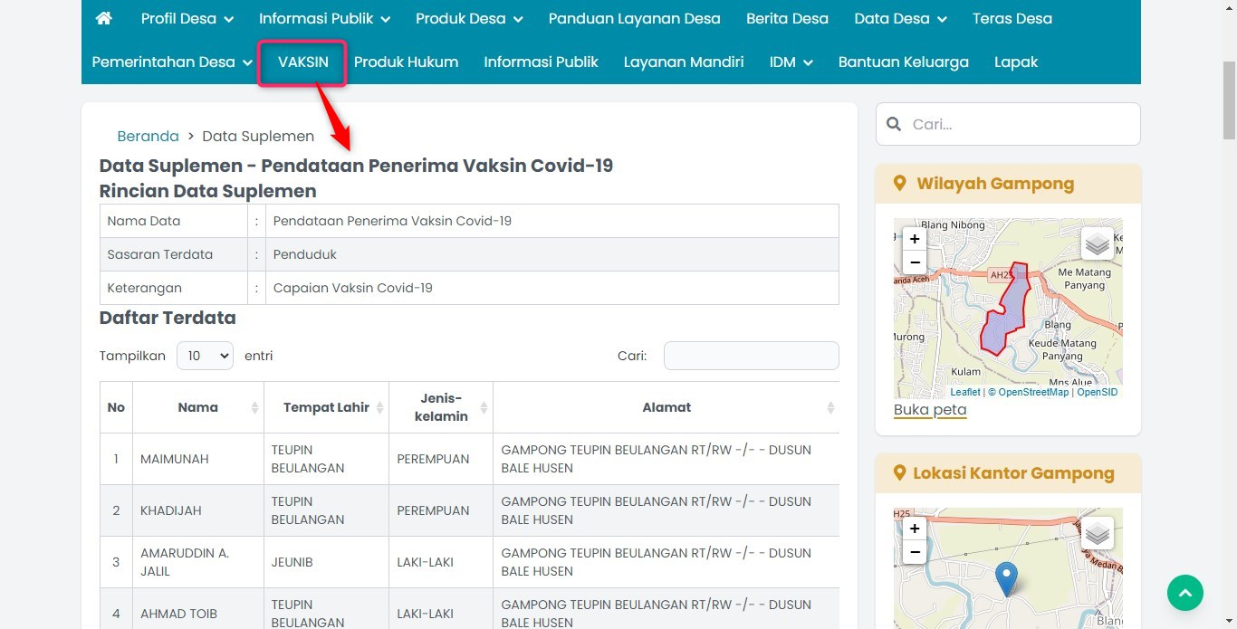 [PREMIUM-22.02 BETA01] Tampilan Halaman (Paging) Pada Website atau Filter Data Suplemen hanya ...