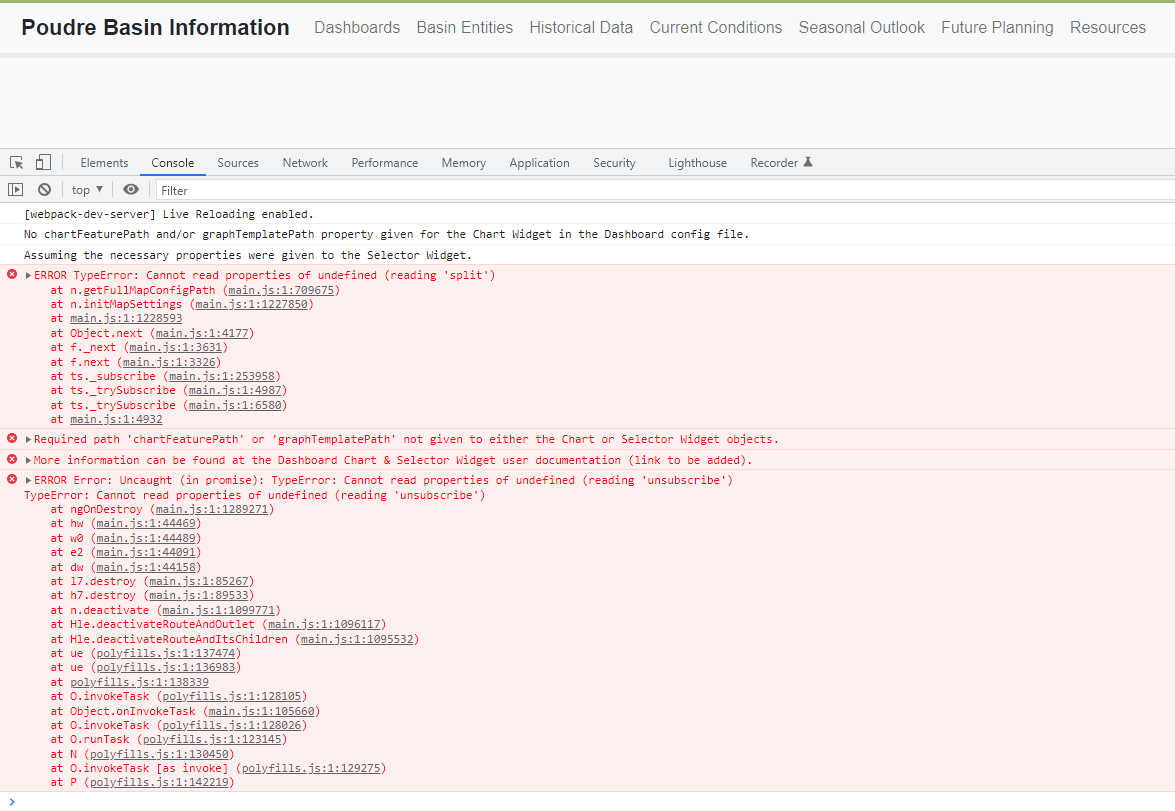 Dashboards - feedback · Issue #19 · OpenWaterFoundation/owf-app-infomapper-ng-doc-user · GitHub