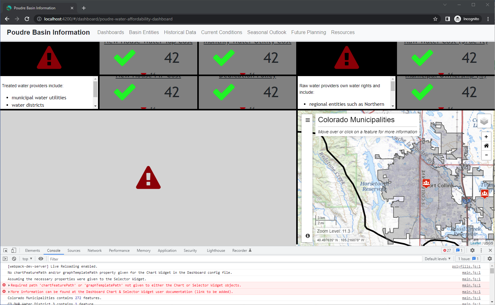 Dashboards - feedback · Issue #19 · OpenWaterFoundation/owf-app-infomapper-ng-doc-user · GitHub