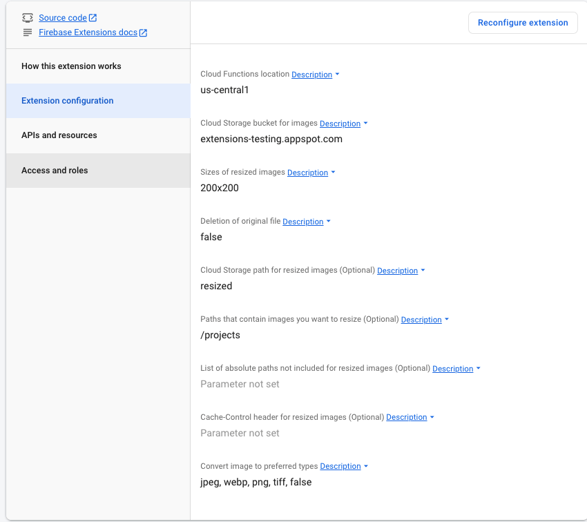 [storage-resize-images] converting other formats into TIFF. · Issue #807 · firebase/extensions ...