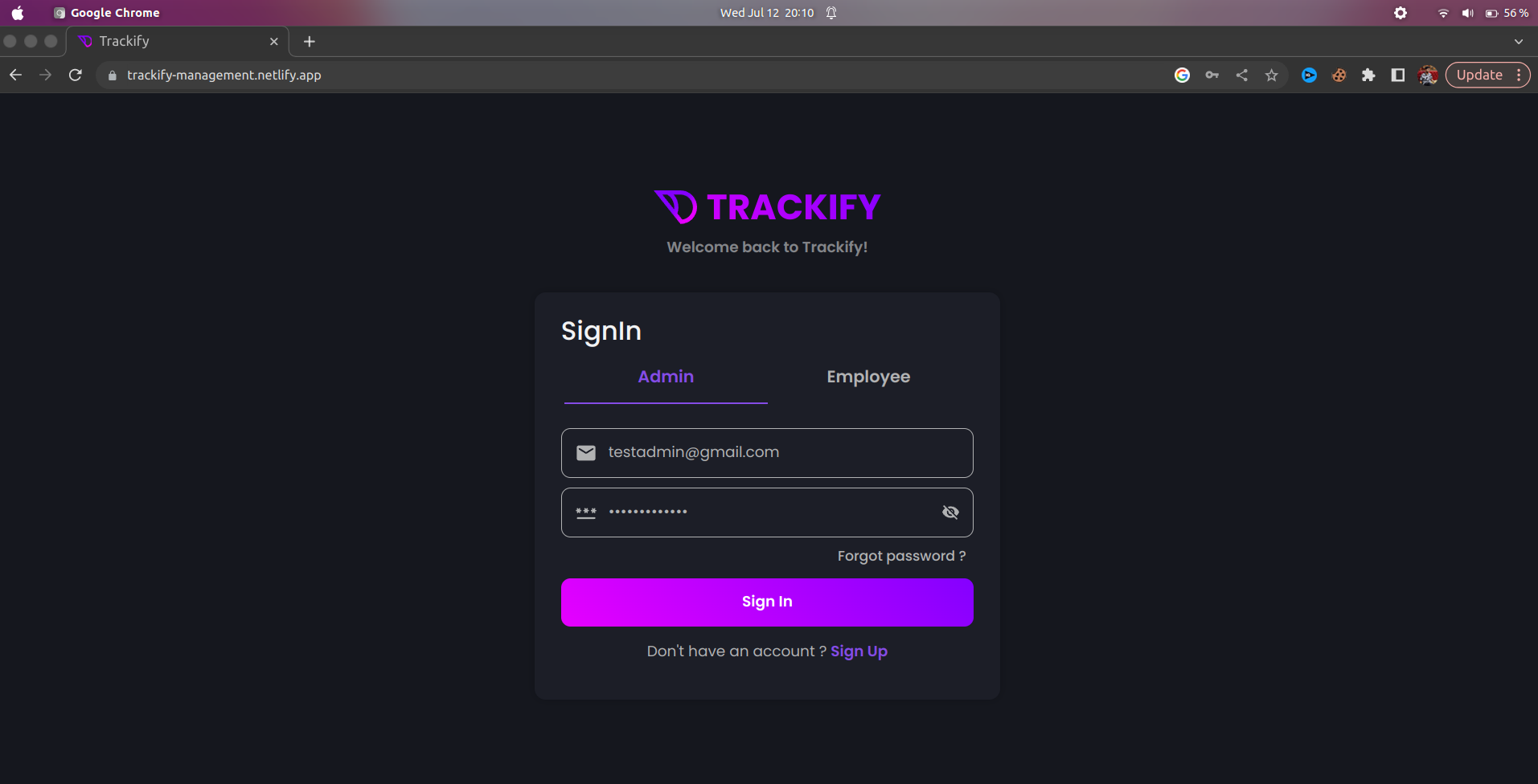 GitHub - rishavchanda/Trackify: Taskify is a web application designed to streamline task ...