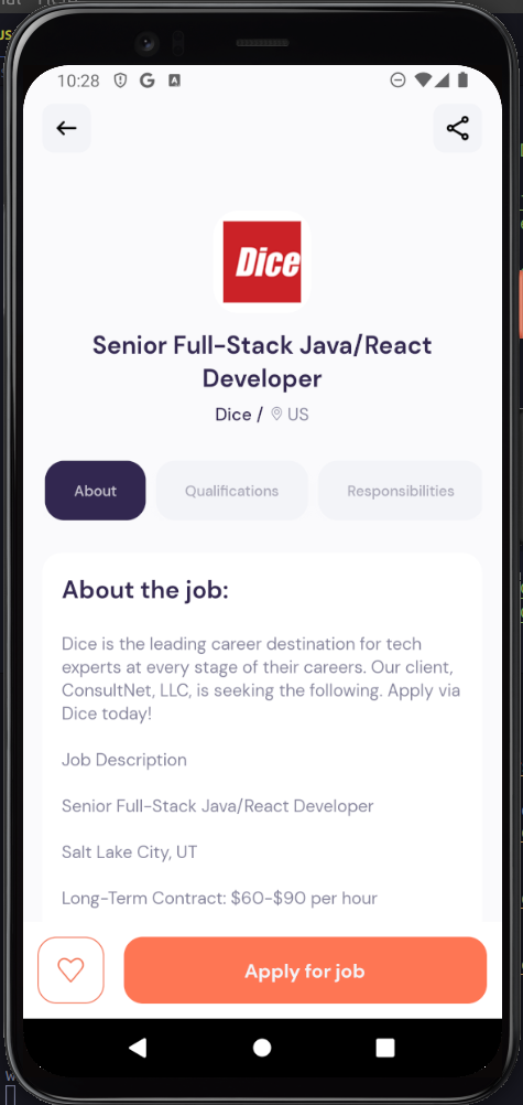 GitHub - rishavchanda/Job-finder-App