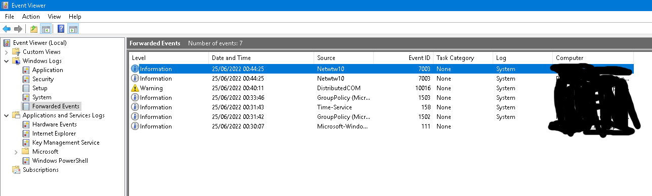logs - Forwarded Events · Issue #880 · NagiosEnterprises/ncpa · GitHub