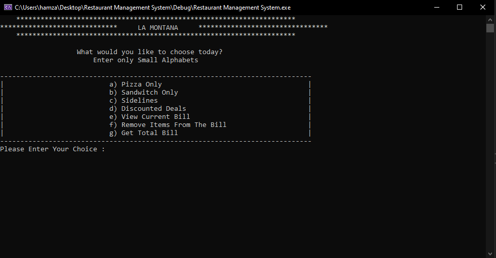 GitHub - Hamzazaheer1/Restaurant-Management-System: Restaurant ...