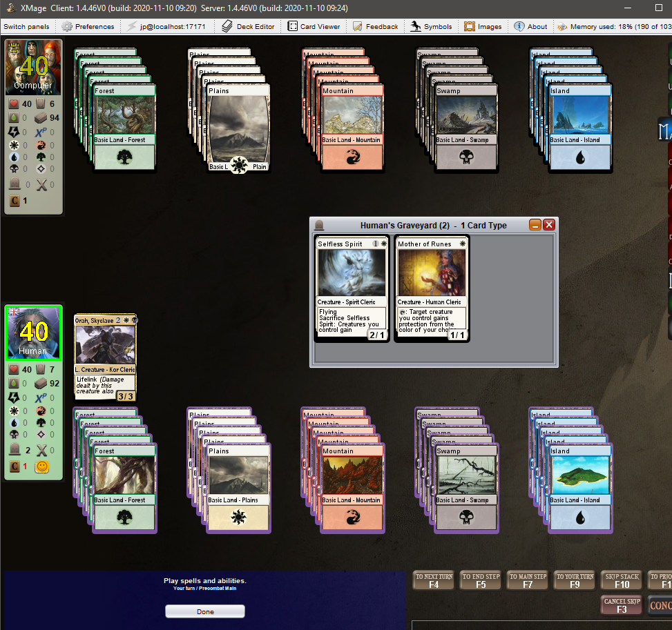 Orah, Skyclave Hierophant triggers for opponents clerics dying · Issue ...