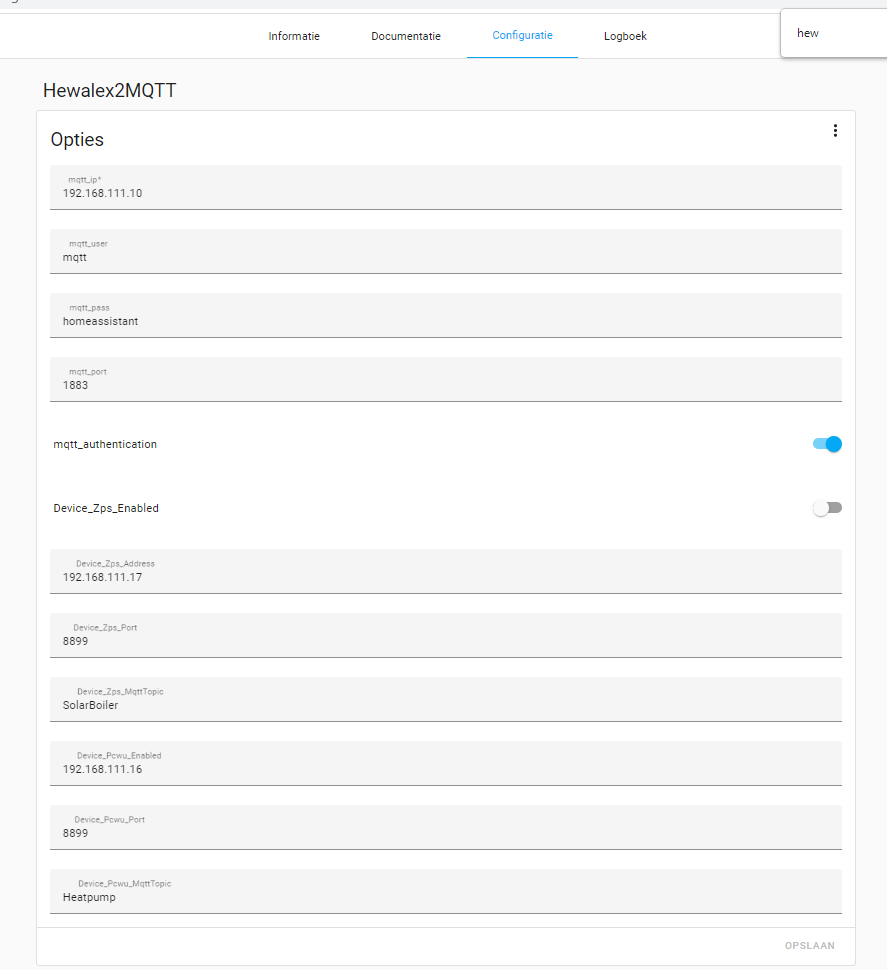 Configuration Not Working As Expected · Issue 1 · Emaceehewalex2mqtt Homeassistant Add On · Github