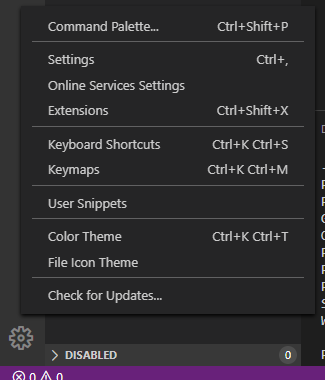 Stable v1.44.0 - No preference sync available in settings menu · Issue #95132 · microsoft/vscode ...
