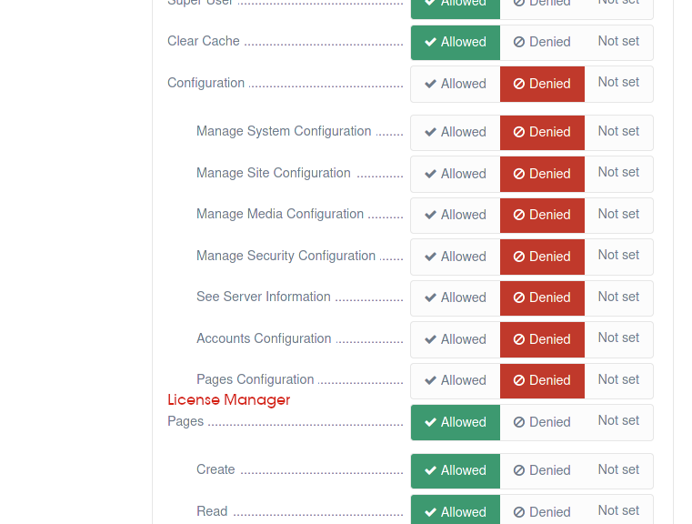 [license-manager] Suggestion: Add to access level permissions · Issue ...