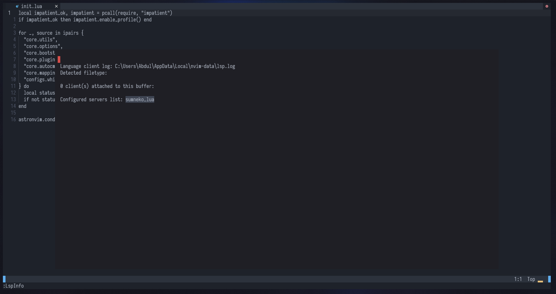Tree-Sitter and lsp not working 2.0 · Issue #865 · AstroNvim/AstroNvim · GitHub