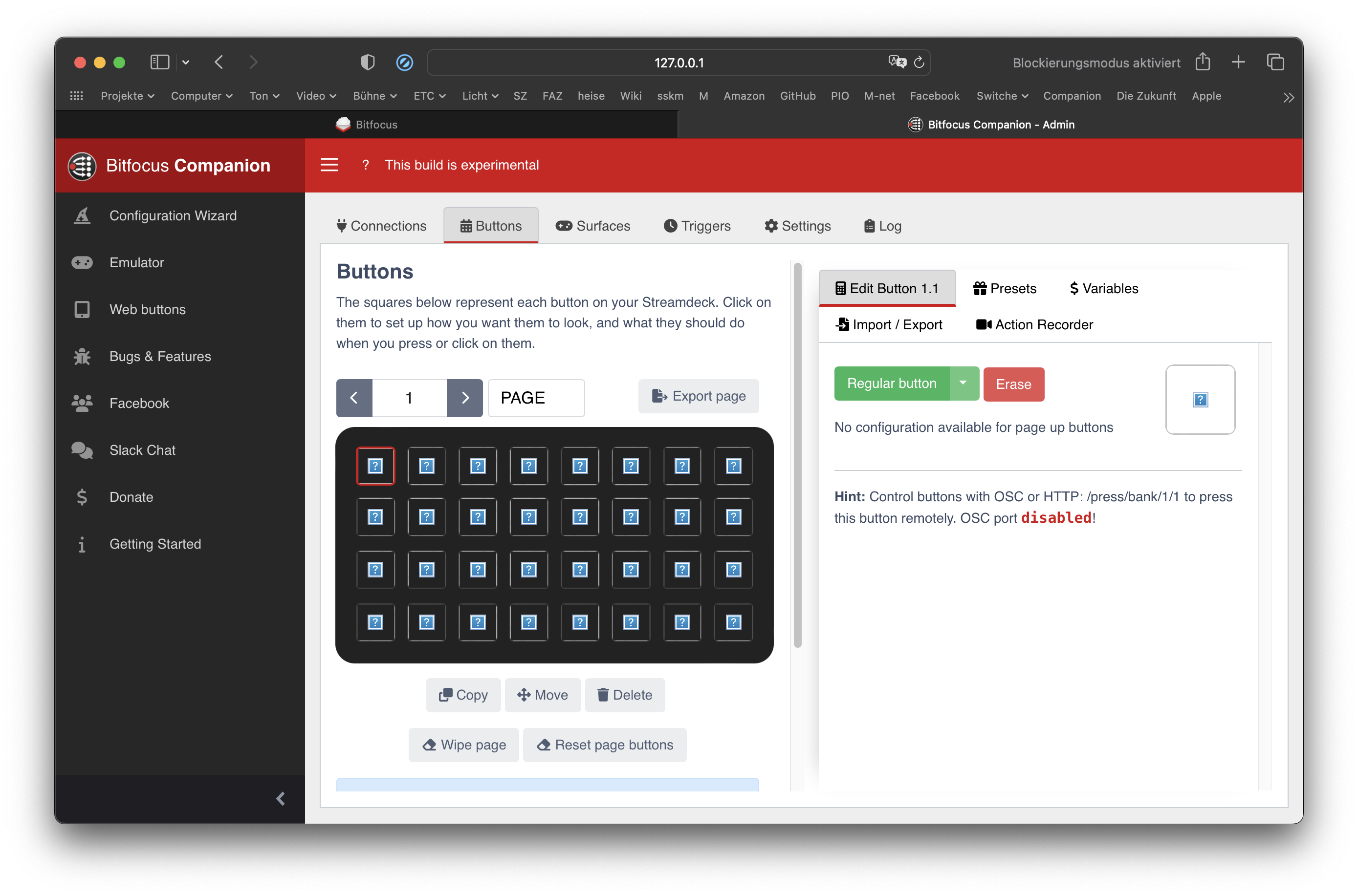[BUG] No pictures visible on Mac silicon · Issue #2264 · bitfocus/companion · GitHub