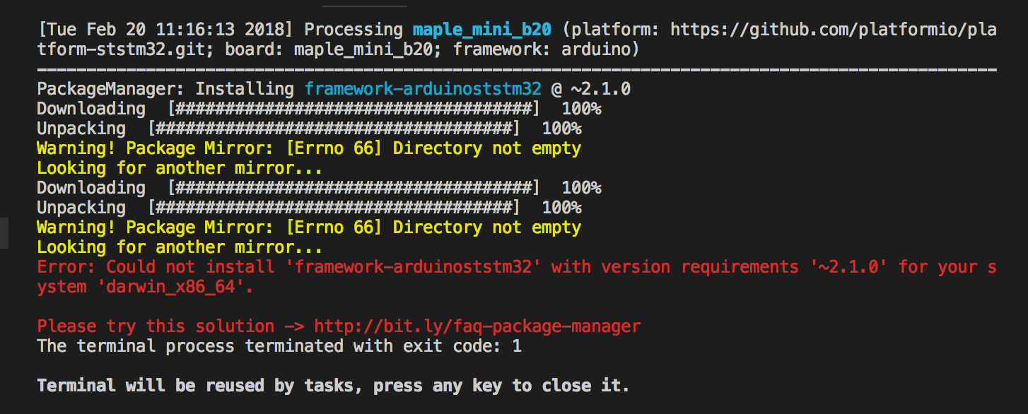 Maple Mini Upload · Issue #37 · platformio/platform-ststm32 · GitHub