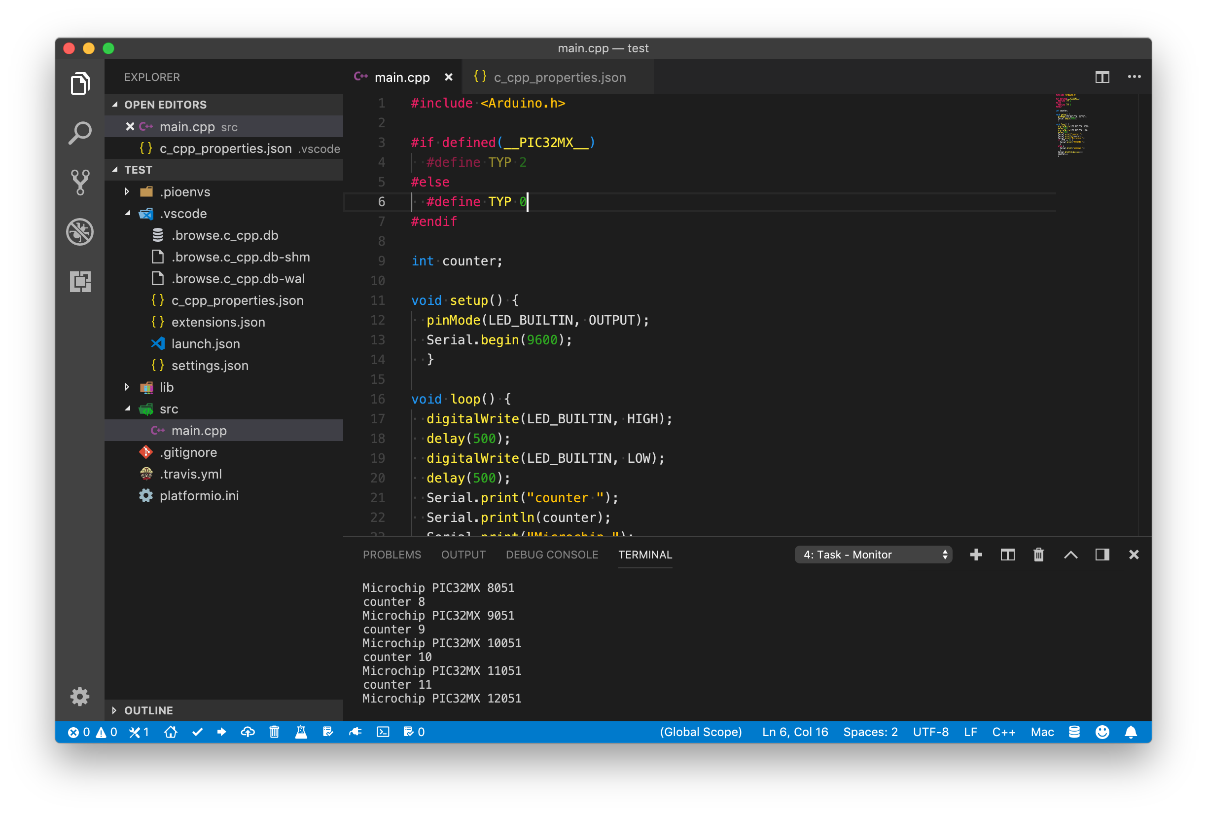 oddness with colorization of inactive preprocessor blocks · Issue #203 · platformio/platformio ...