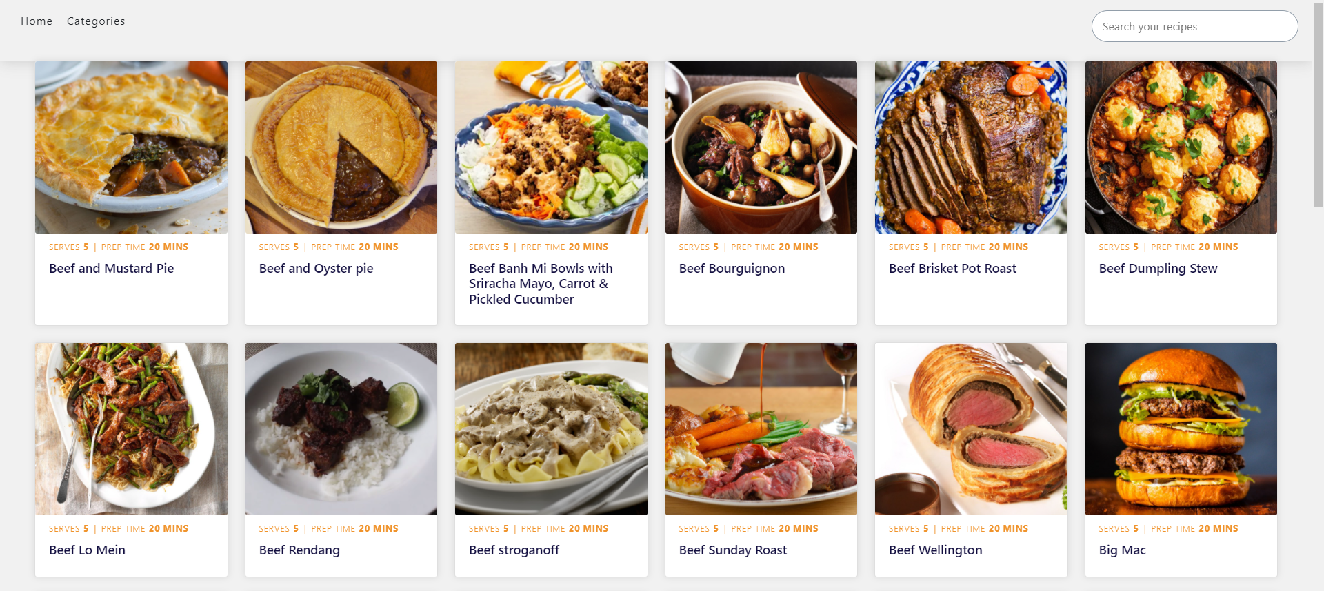 GitHub - GonzaloVolonterio/catalogue-of-recipes: Catalog of Recipes is ...