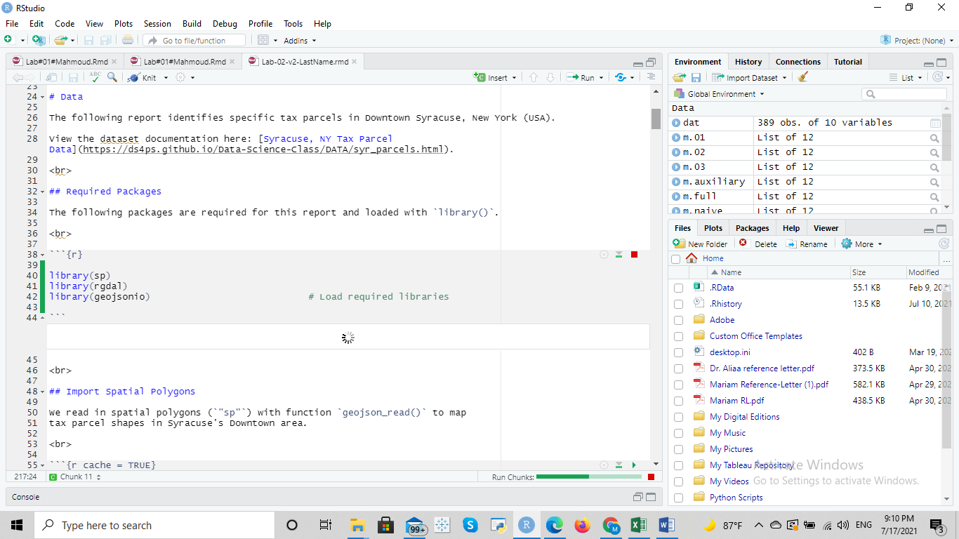 Lab2- Libraries issue · Issue #10 · DS4PS/cpp-526-sum-2021 · GitHub