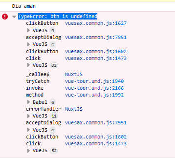 $vs.dialog return error · Issue #925 · lusaxweb/vuesax · GitHub
