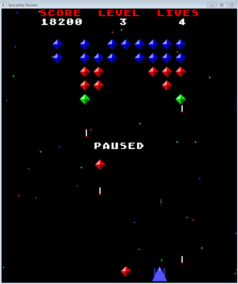 GitHub - dcook-projects/Spaceship-Shooter: A Galaga clone