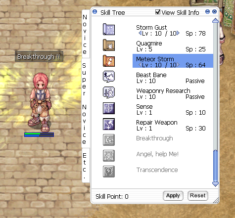 New Super Novice skills cant be learnt · Issue #4918 · rathena/rathena ...