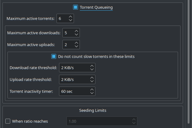 Maximum active torrents/slow torrents limit exemption - bad UX · Issue ...