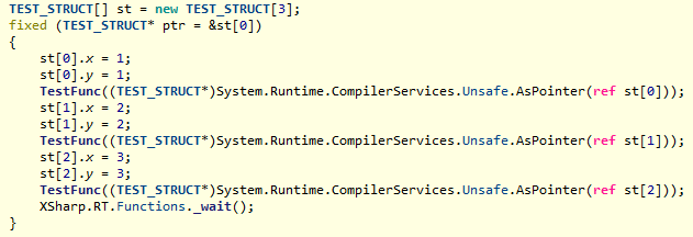 Critical error: incorrect passing of a pointer to an element of an array of structures · Issue ...