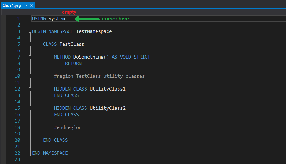 VS Integration: incorrect display of type hierarchy · Issue #1198 · X-Sharp/XSharpPublic · GitHub