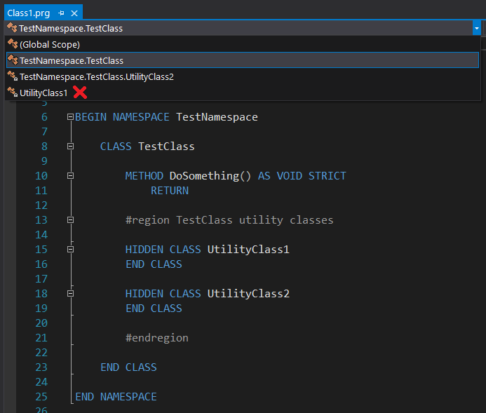 VS Integration: incorrect display of type hierarchy · Issue #1198 · X-Sharp/XSharpPublic · GitHub