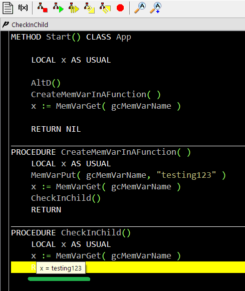 Incorrect visibility of MEMVARs created with MemVarPut() · Issue #1223 · X-Sharp/XSharpPublic ...