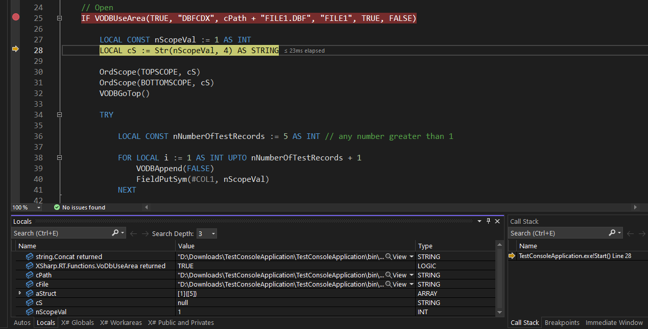 Feature request: Dark theme in new debugger tabs (VS 2022) · Issue #1375 · X-Sharp/XSharpPublic ...