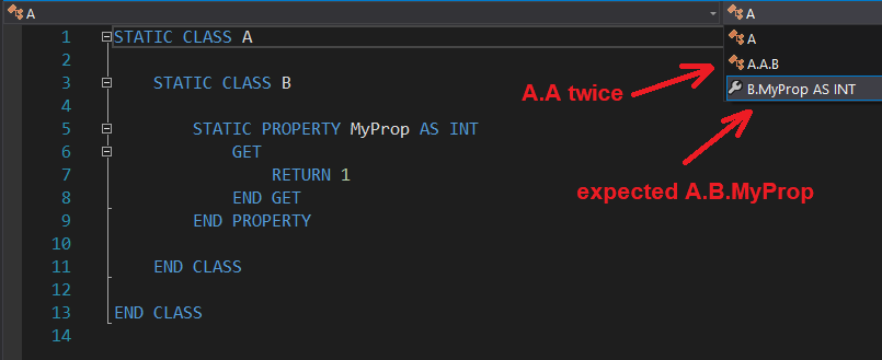 VS 2019 Intellisense does not show member list for some situations · Issue #383 · X-Sharp ...