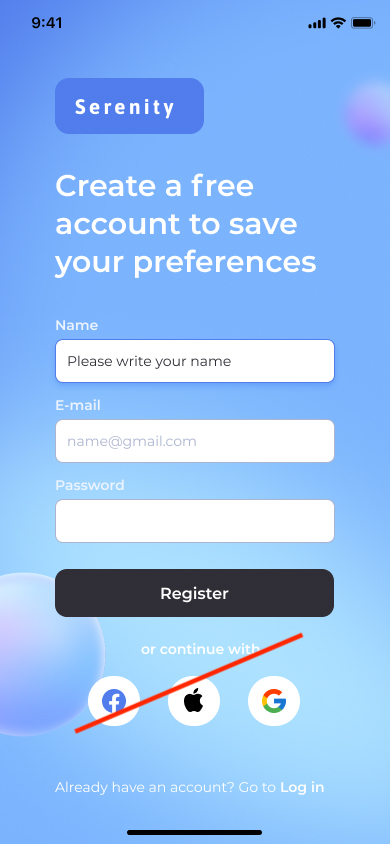 Sign Up · Issue #23 · BinaryStudioAcademy/bsa-2023-calmpal · GitHub