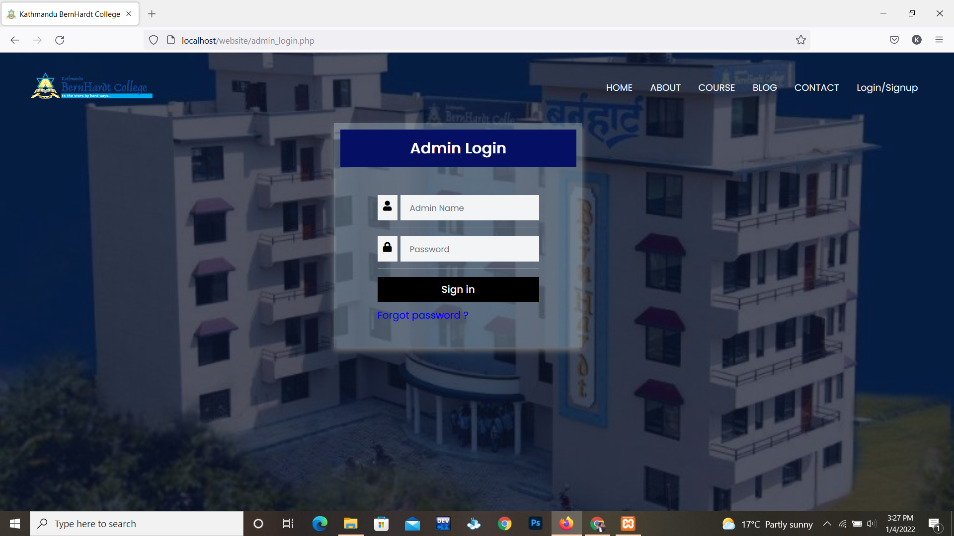 GitHub - kushalrijal7/attendance_system