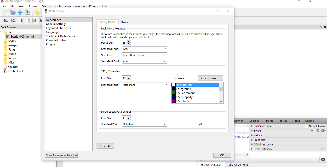Tamil Unicode Font Rendering Problem in Code Editor · Issue #333 · Sigil-Ebook/Sigil · GitHub