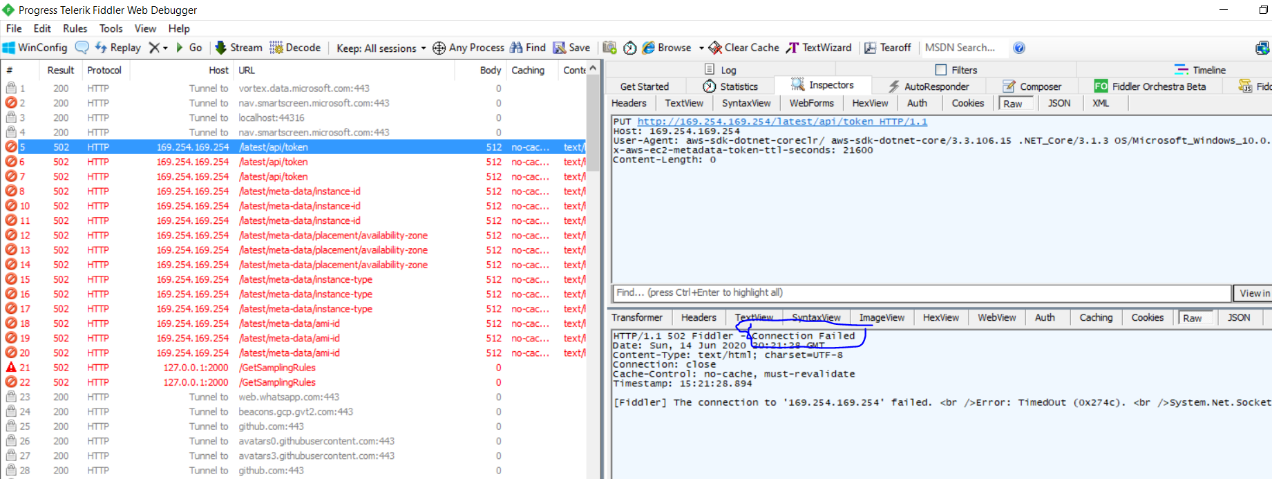 AWSXRayRecorder.InitializeInstance(configuration) taking almost two ...